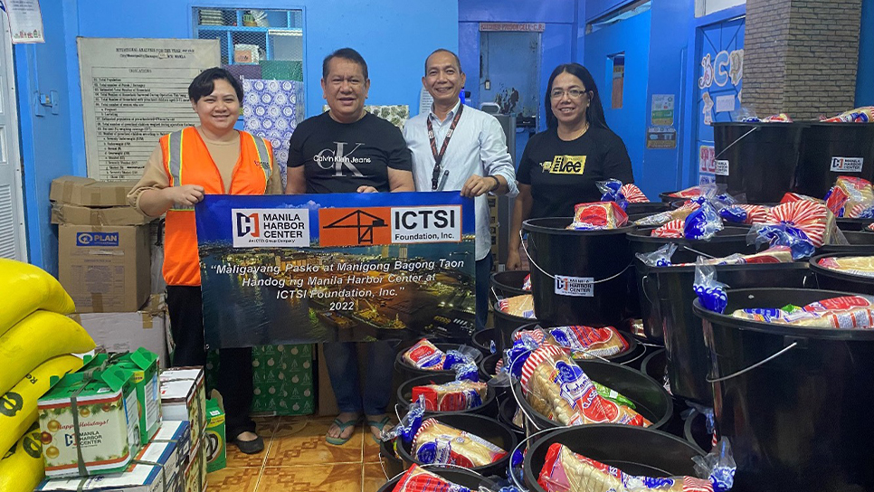 MHC gives back to the community | ICTSI
